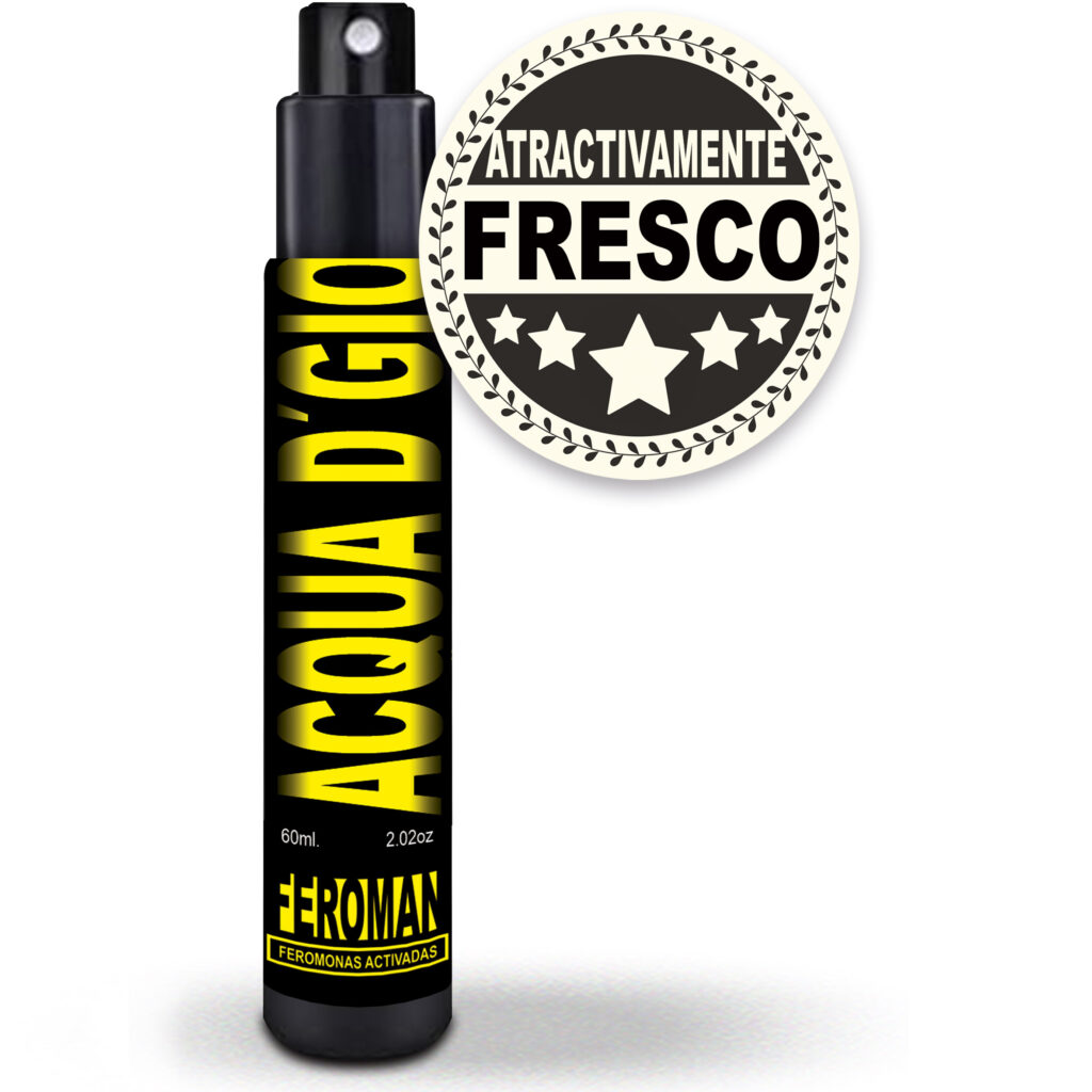 Concentrado Feromonas Masculinas Activadas C/ Fragancia ACQUA D´ GIO ...